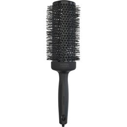 Olivia Garden Damen Rundbürste "EXPERT BLOWOUT SPEED Wavy Bristles Black Label", Durchmesser x Breite x L: Ø 55mm x 7,5cm x 28cm, schwarz, Aluminium,