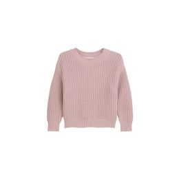 Marc O'Polo MARC O'POLO Jungen Strickpullover "aus reinem Organic Cotton", rosa, Gr. 104, unifarben, Obermaterial: 100% Baumwolle, Pullover