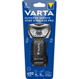 Varta Kopflampe "Outdoor Sports H30R Wireless Pro mit Akku", L:3,73cm, schwarz, Mobilleuchten
