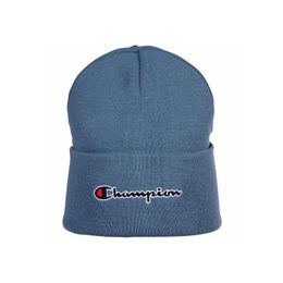 Champion Damen Beanie "M&uuml;tze", blau, Obermaterial: 100% Polyacryl PAN., M&uuml;tzen
