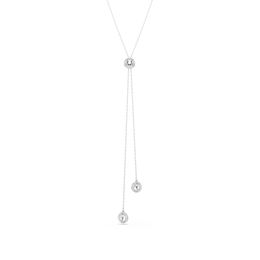 Swarovski Damen Y-Kette "Schmuck Geschenk Una Halskette", Metall, silber, Metall, Halsketten, mit Swarovski Kristall