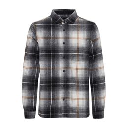 INDICODE Herren Fleecejacke "Fleecehemd IDValmer", schwarz, Gr. M, Obermaterial: 100% Baumwolle CO., Jacken