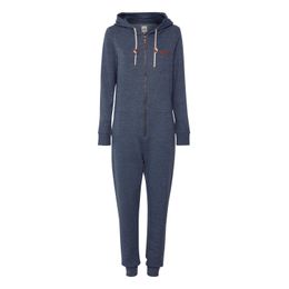 oxmo Damen Overall "Overall OXOva", blau, Gr. L, Obermaterial: 80% Polyester PES. 20% Baumwolle CO., Overalls