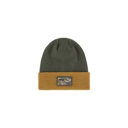 Herren Skim&uuml;tze "Crew C Label Beanie", gr&uuml;n, Alpha Industries, Obermaterial: 100% Polyacryl, M&uuml;tzen