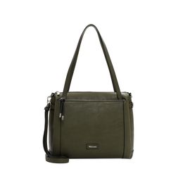 Tamaris Damen Shopper "Shopper TAS Gerlinde", gr&uuml;n, Polyurethan, Taschen