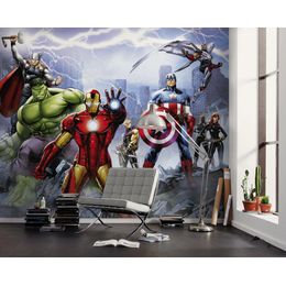 Komar Kindertapete "Marvel Avengers Ultimate Warriors", B/L: 300mm, Rollen:, bunt, Tapeten