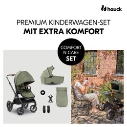 hauck Kinder Kombi-Kinderwagen "Comfort N Care", gr&uuml;n, Kinderwagen, Belastbarkeit bis 22 kg