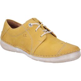 Josef Seibel Damen Schn&uuml;rschuh "Fergey 20, gelb-kombi", Gr. 45gelb, kombi, Obermaterial: 100% Rindsleder Leather cow., Schuhe