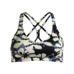 Roxy Damen Sporttop "Heart Into It Pt", blau, Gr. S, 75% recyceltem Polyester, 25% Elasthan, Tops