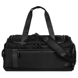 Bugatti Damen Reisetasche "NERO"schwarz, Kunstfaser, unifarben, Taschen