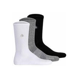Scotch & Soda SCOTCH & SODA Herren Kurzsocken "Socken 1/2 TERRY COTTON CREW 3er Pack", Gr. 41, bunt, Obermaterial: 75% Baumwolle CO(Bio). 22% Polyamid PA. 3%