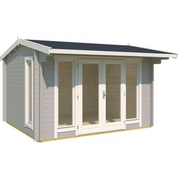 Gartenhaus Lasita Maja, grau, Holzwerkstoff, Gartenh&auml;user, "JUBILEE"
