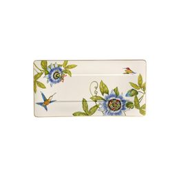 Villeroy & Boch VILLEROY & BOCH Servierplatte "Servierteller Amazonia 44 x 23 cm bunt", bunt, Servierplatten