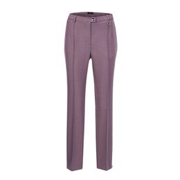 GOLDNER Damen 2-in-1-Hose "Kurzgr&ouml;&szlig;e Knitterarme Hose Carla mit SilverFresh-Ausr&uuml;stung", rosa, Gr. 20, Obermaterial: 100% Polyester COOLMAX