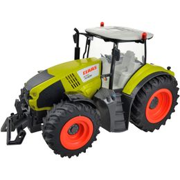 Happy People Kinder RC-Traktor "CLAAS Lexion 870", grün, Kunststoff, B:18cm H:21cm, Fernlenkfahrzeuge, mit Fernbedienung und bis zu 25 m Reichweite