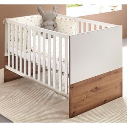 Babybett Arthur Berndt, B:143cm H:84cm T:76cm, wei&szlig;, Holzwerkstoff, Babybetten, "Kinderbett &raquo;Maxim&laquo; 70 x 140 cm"