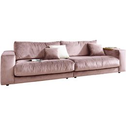 Big-Sofa 3C CANDY, B:290cm H:86cm T:127cm, rot, Korpus/Basismaterial: 100% Polyester. Sitzfläche: 100% Polyester, Sofas, "Enisa II, elegantes