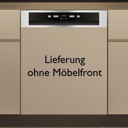 Bauknecht vollintegrierbarer Geschirrspüler "B0B D641A X", B:60cm H:82cm T:55,5cm, silber, Geschirrspüler, ActiveDry - automatisches Türöffnungssystem