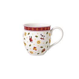 Villeroy & Boch VILLEROY & BOCH Becher "Becher mit Streumotiv Toy's Delight 390 ml bunt", bunt, Trinkgefäße