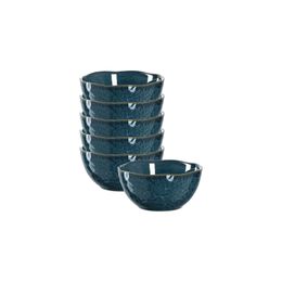 Leonardo Schale "Schalen Matera &oslash; 12.0 cm 6er Set", blau, Sch&uuml;sseln