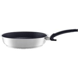 Fissler Bratpfanne "Adamant premium Edelstahlpfanne beschichtet", Ø 24cm, grau, Pfannen, induktionsgeeignet, kratzfeste Antihaft-Beschichtung, Made