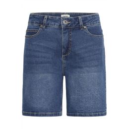oxmo Damen Jeansshorts "Shorts OXMIRA", blau, Gr. 38, Obermaterial: 99% Baumwolle CO. 1% Elasthan EL., Jeans