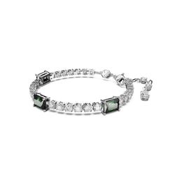 Swarovski Damen Armband "MATRIX", M, Metall, gr&uuml;n, Metall, Armb&auml;nder, mit Zirkonia (synth.)
