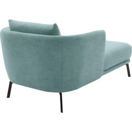 Sch&ouml;ner Wohnen Kollektion Chaiselongue, B:101cm H:71cm T:161cm, blau, SCH&Ouml;NER WOHNEN-KOLLEKTION, 100% Polyester, Sofas, "Pearl - 5 Jahre Hersteller-Garantie, auch in Boucl&eacute;",