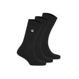 G-Star Raw G-STAR Herren Kurzsocken "Socken 3er Pack", Gr. 44dunkelblau, Obermaterial: 85% Baumwolle CO. 13% Polyamid PA. 2% Elasthan EL., Socken