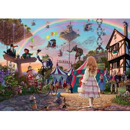 Ravensburger Kinder Puzzle "Look and find No 2, Verzauberter Zirkus", bunt, B:70cm H:50cm, Puzzles, Made in Germany