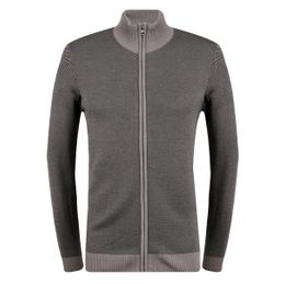Blend Herren Cardigan "Cardigan BHLonder", grau, Gr. XXL, Obermaterial: 50% Polyacryl PAN. 50% Viskose CV., Strickjacken