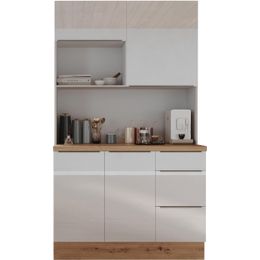Buffet respekta, B:120cm H:211cm T:60cm, wei&szlig;, K&uuml;che, Schr&auml;nke, "Safado aus der Serie Marleen", Breite 120 cm, mit Soft-Close, in exklusiver
