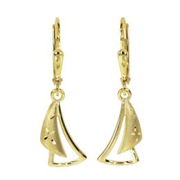 OSTSEE-SCHMUCK Damen Paar Ohrh&auml;nger "- Marika - Gold 333/000 -", Gelbgold 333, gold, Gelbgold 333, Ohrringe