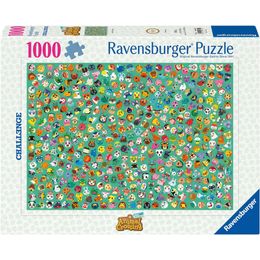 Ravensburger Kinder Puzzle "Challenge, Animal Crossing", bunt, B:70cm H:50cm, Puzzles, Made in Germany