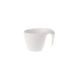 Villeroy & Boch VILLEROY & BOCH Espressotasse "Mokka-/Espressotasse Flow 100 ml weiß", weiß, Trinkgefäße