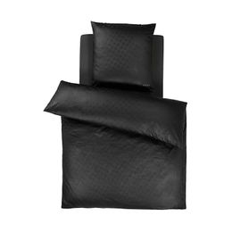 JOOP! Bettbezug JOOP, B:135cm L:200cm, schwarz, Buntgewebe, , Bettbez&uuml;ge, "Bettw&auml;sche Cornflower 1er Pack"