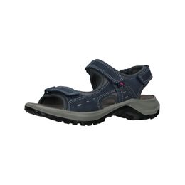 IMac Damen Mokassin "IMac Sandalen Leder", Gr. 36azur, Leder, Schuhe