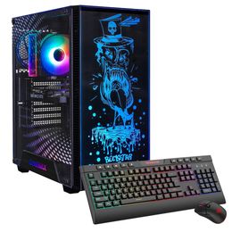 GAMEMAX Gaming-PC "Rockstar 7601 AMD Ryzen 5 5500 RTX 5060 32GB DDR4 1TB SSD", Microsoft Windows 11 Home (64 Bit), 32 GB RAM 1.000 GB SSD, schwarz,