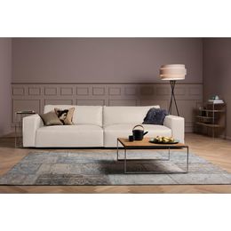 Big-Sofa Musterring, B:292cm H:81cm T:124cm, beige, Flachgewebe FLORIS (100% Polyester);Flachgewebe VALMONT (60% Baumwolle/ 40% Leinen);Microfaser