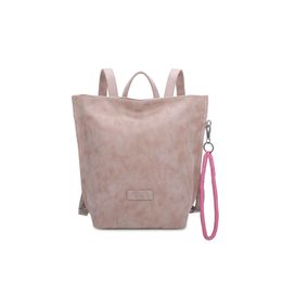 Damen Cityrucksack "Fritzi33N", Fritzi aus Preussen, beige, Polyurethane, Rucksäcke, mit abnehmbarer Schlüsselschlange