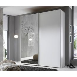 Schwebet&uuml;renschrank STAUD, B:167cm H:222cm T:68cm, wei&szlig;, Holzwerkstoff, Schr&auml;nke, "Sinfonie Plus, edles Design in hochwertiger Qualit&auml;t, Made in