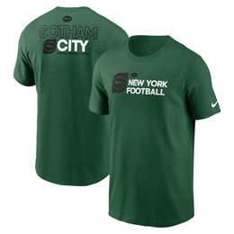 Nike Damen T-Shirt "Nike T-Shirt New York Jets Nike Essential", gr&uuml;n, Gr. M, 100% Baumwolle, Shirts