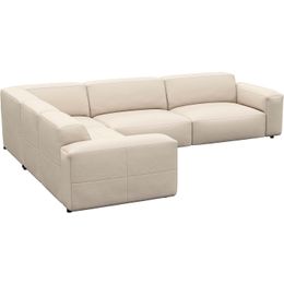 FLEXLUX "Lucera, super bequem durch hochwertigen Sitzaufbau mit Kaltschaum" modern & anschmiegsam, L-Form, Designsofa