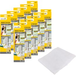 Schellenberg Fliegengitter-Gewebe "Maxi für große Fenster", B/H: 150cm x 300cm, 10er Pack, weiß, Insektenschutzgitter, Insektenschutz und