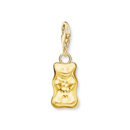 Thomas Sabo Damen Charm-Einhänger "Thomas Sabo x HARIBO: Charm", gold, Silber 925 (Sterlingsilber), Charms