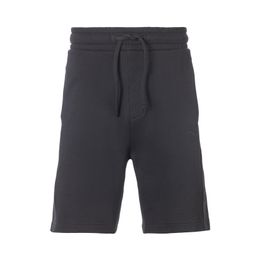 HUGO UNDERWEAR Herren Sweatshorts, Gr. XXL, schwarz, Sweatware, Obermaterial: 100% Baumwolle, unifarben, Hosen, mit seitlichen Kontraststreifen