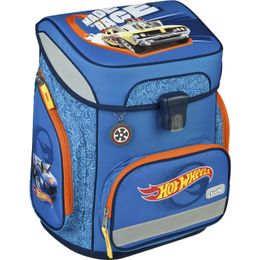 Scooli Kinder Schulranzen "EasyFit, Hot Wheels", bunt, Polyester, Rucks&auml;cke