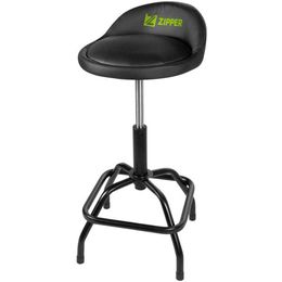 ZIPPER Stuhl "Werkstattsessel ZI-WKS165", B/H/T: 40cm x 40cm, schwarz, St&uuml;hle, mit komfortabler Sitzfl&auml;che