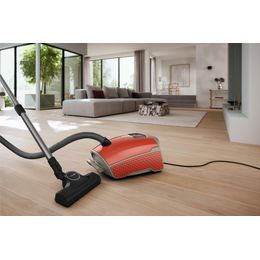 Miele Bodenstaubsauger "Guard L1 mit ComfortFit, Nachfolger Complete C3, 12m Aktionsradius", B:50cm H:23,9cm T:28,8cm, rot, Bodenstaubsauger,