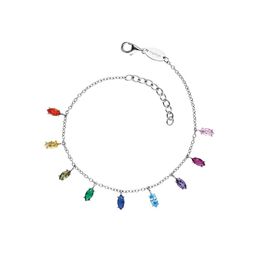 Engelsrufer Damen Silberarmband "Fly with me", 20cm, Silber 925 (Sterlingsilber), silber, Silber 925 (Sterlingsilber), Armb&auml;nder, mit Zirkonia